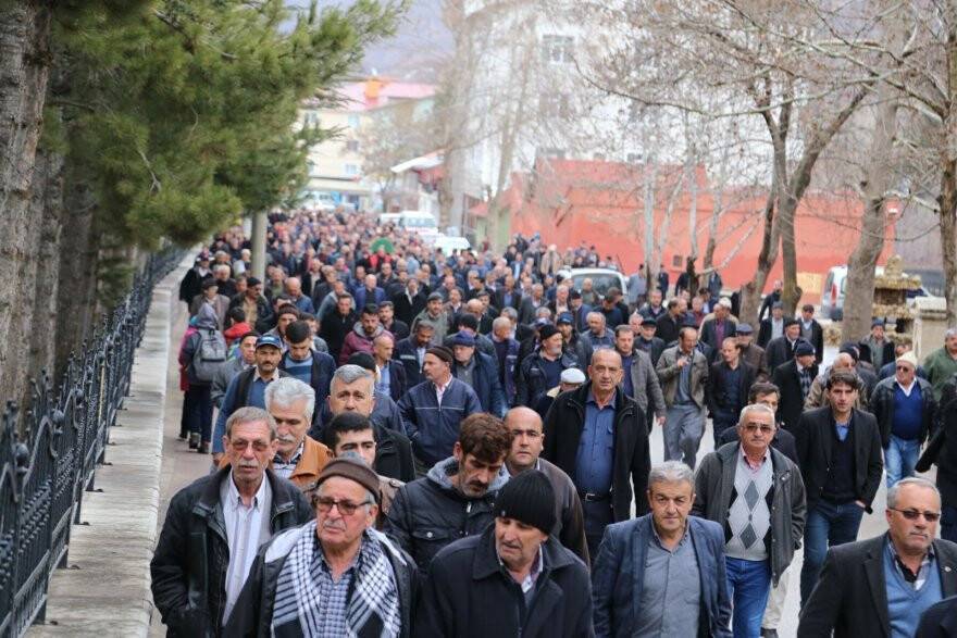 Ali Singil, Hadim'de dualarla uğurlandı